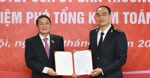 Ông Bùi Quốc Dũng được bổ nhiệm làm Phó Tổng Kiểm toán Nhà nước