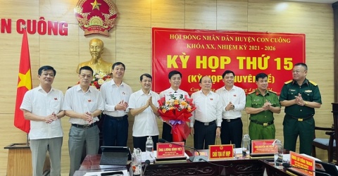 Con Cuông có tân Phó Chủ tịch Ủy ban nhân dân huyện
